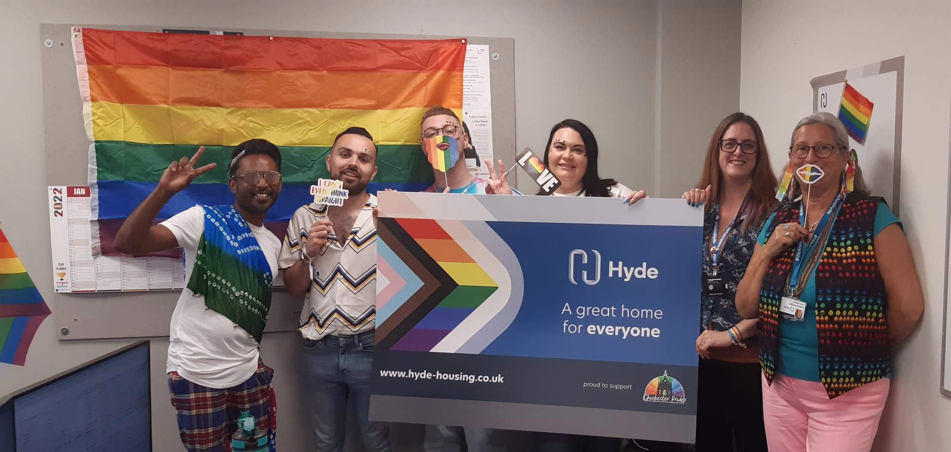 We’ve joined the LGBTQ+ Housing Pledge | The Hyde Group
